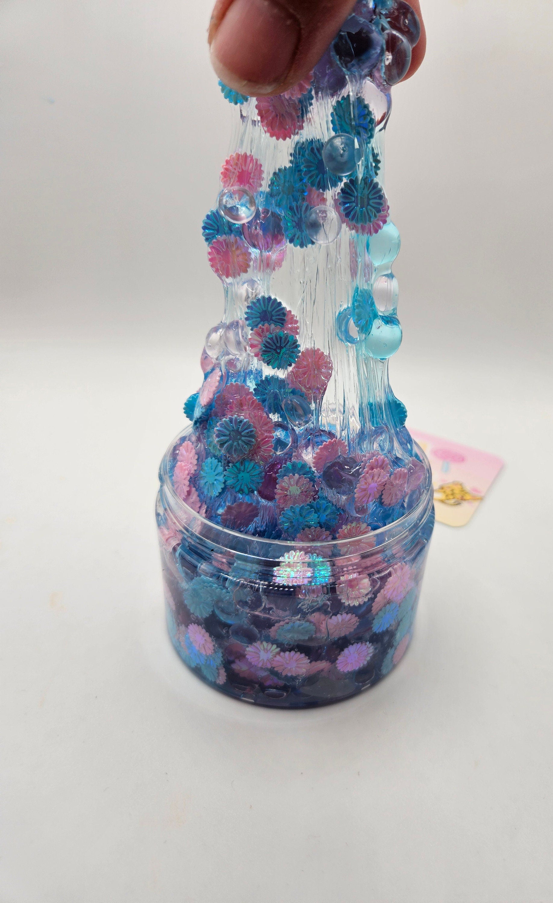 Christopher - Scented Sequin Crunch Bomb Slime - Scented Slime - Senso ...